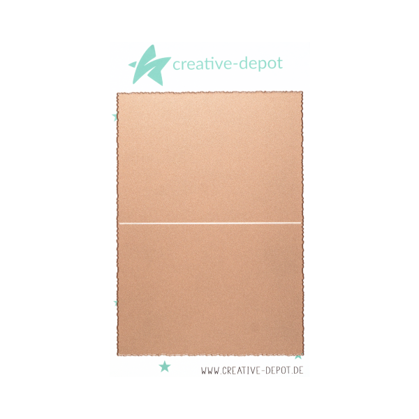 Creative Depot - Die - Kartenrohling - Feiner Büttenrand - A6 | CD ...